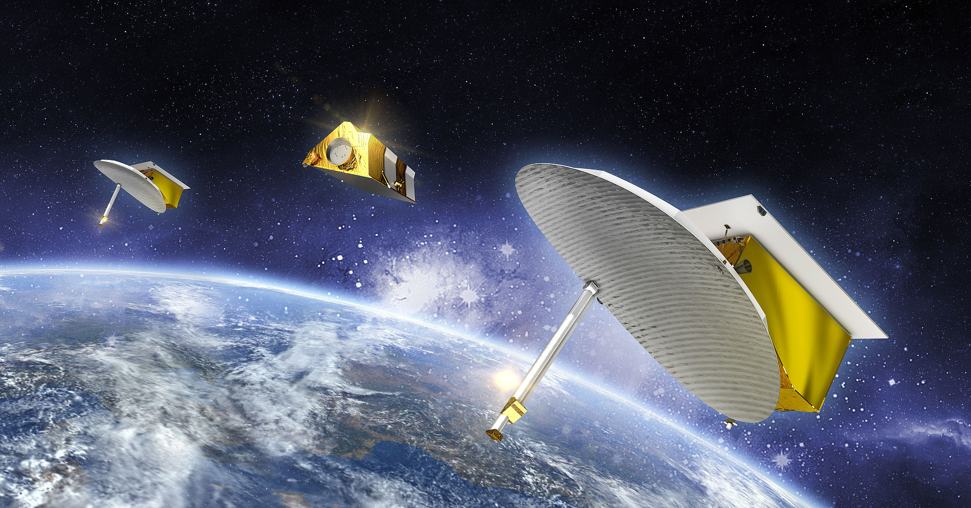 Germany's eyes in space – The SAR-Lupe and SARah satellite ...