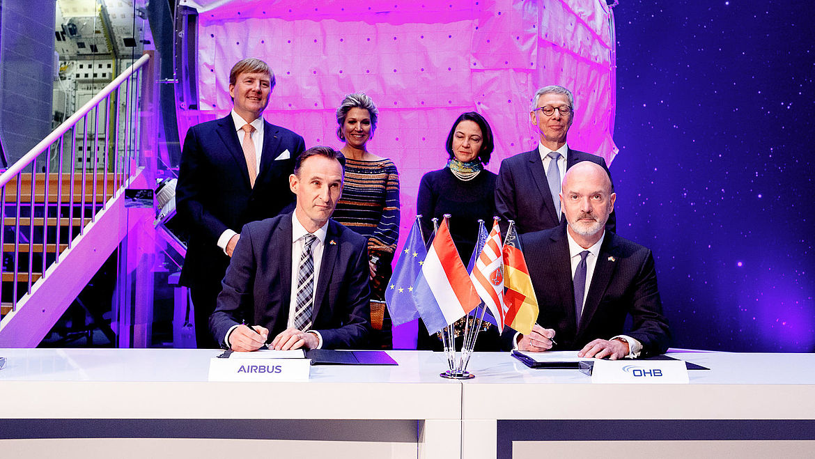 OHB signs Letter of Intent for cooperation with Airbus Defence and ...