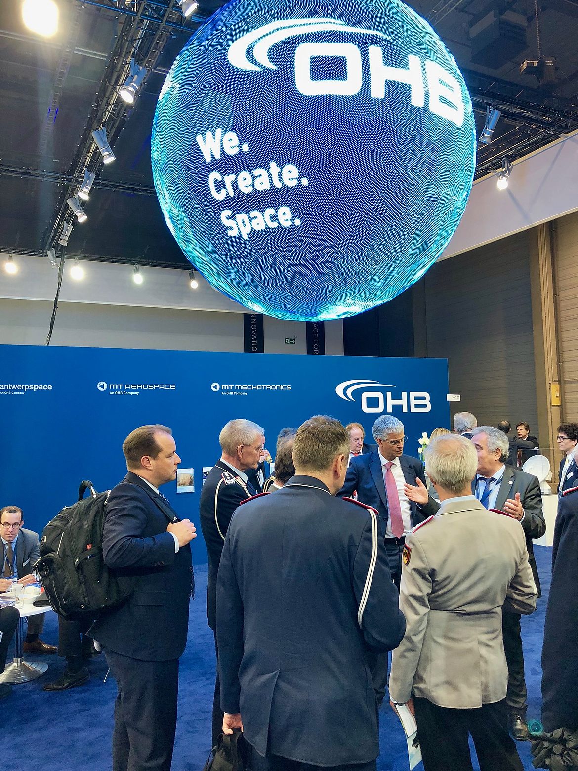 OHB SE präsentiert sich auf der ILA in Berlin